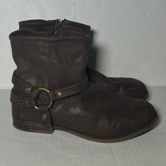Frye | Shoes | Frye Girls Harness Strappy Boots | Poshmark